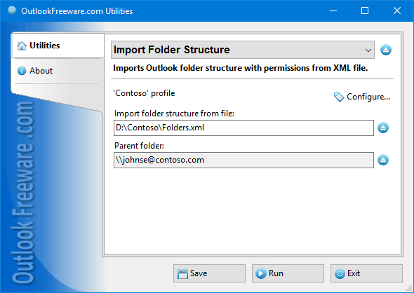 Download Import Folder Structure